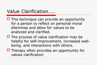 Value, Clarification of Value, Ethics.ppt
