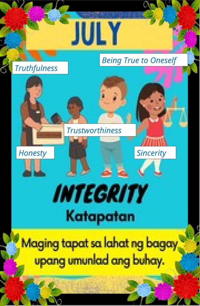 value cluster 2024 good manners and right conduct | DOCX