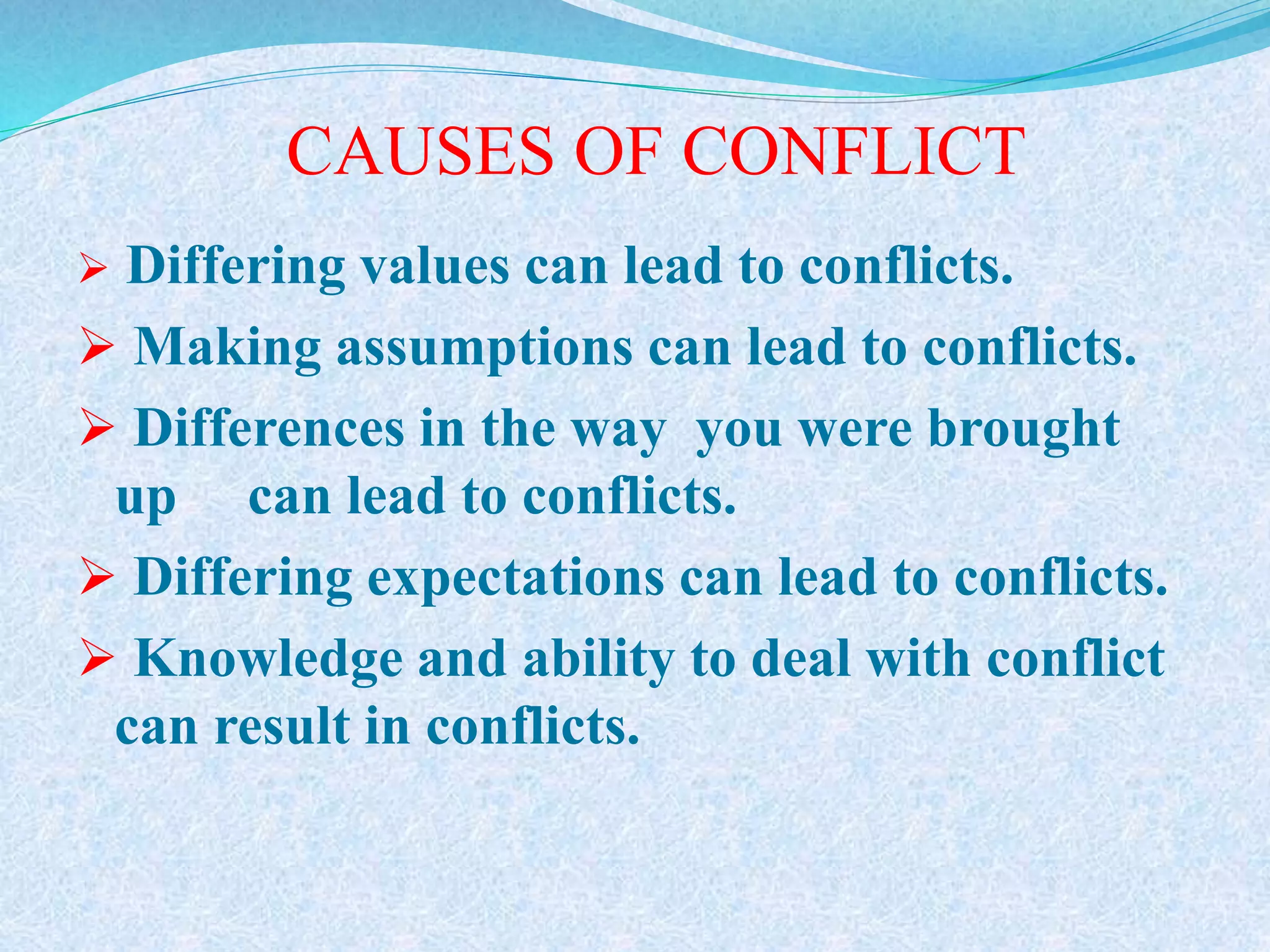 Value conflict and their resolution | PPTX