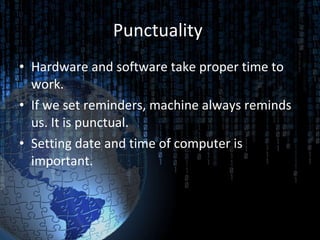 Value core element in IT Method | PPS | Internet | Computing