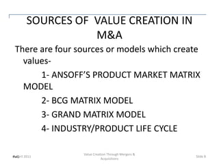 Value creation | PPTX