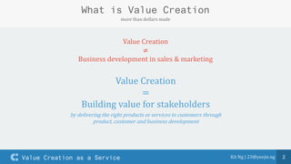 Value Creation Concept and Approach for VC | PDF
