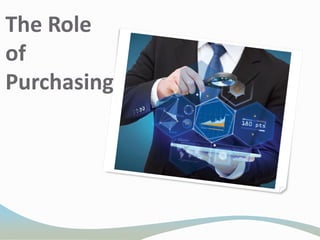 Value creation procurement role in supply chains | PDF