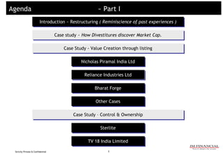 Value Creation Via Divestitures | PPT