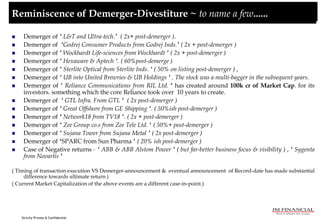 Value Creation Via Divestitures | PPT