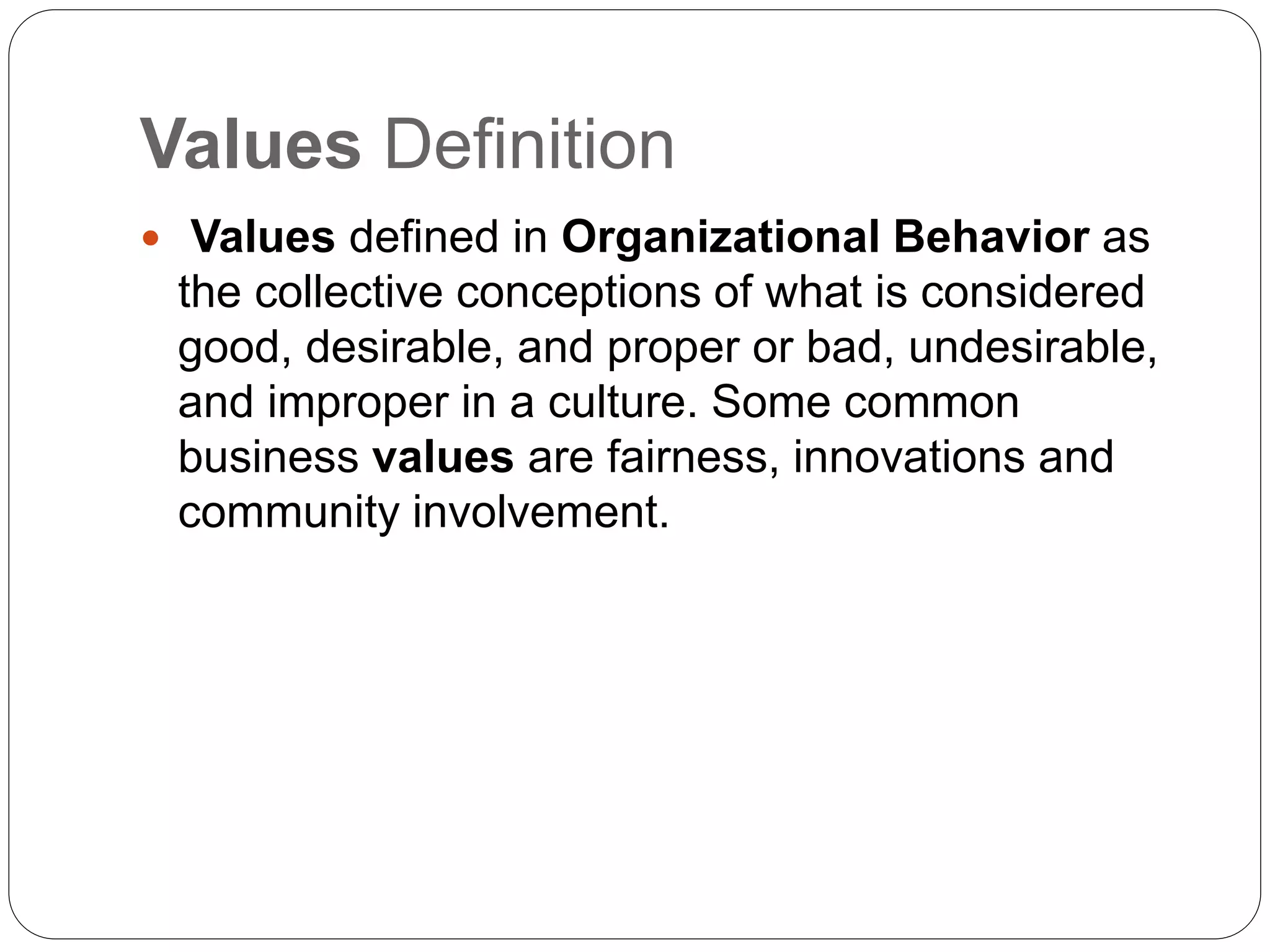 Values | PPTX
