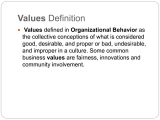 Values | PPTX