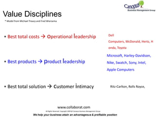 Value disciplines | PPTX