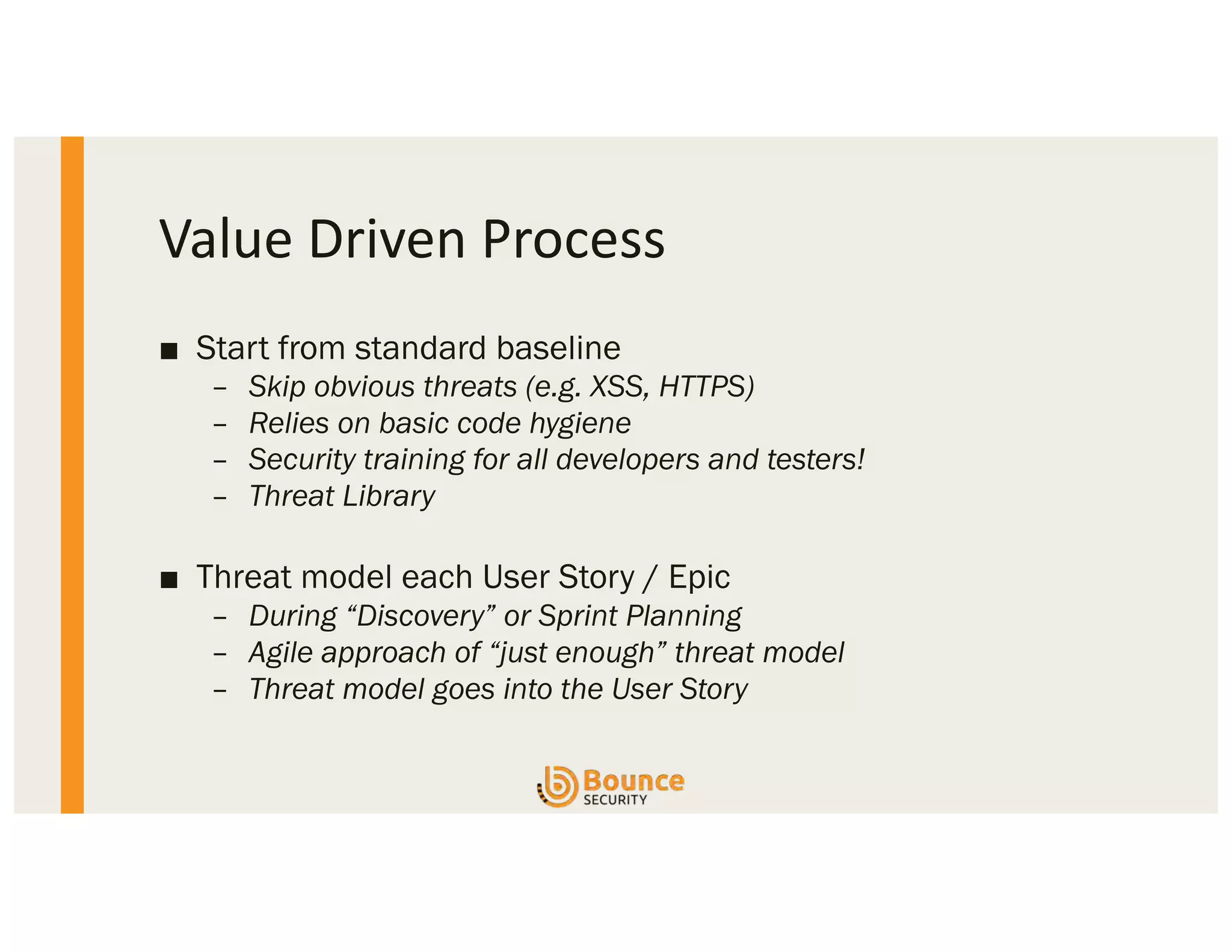 Synopsys Security Event Israel Presentation: Value Driven Threat ...