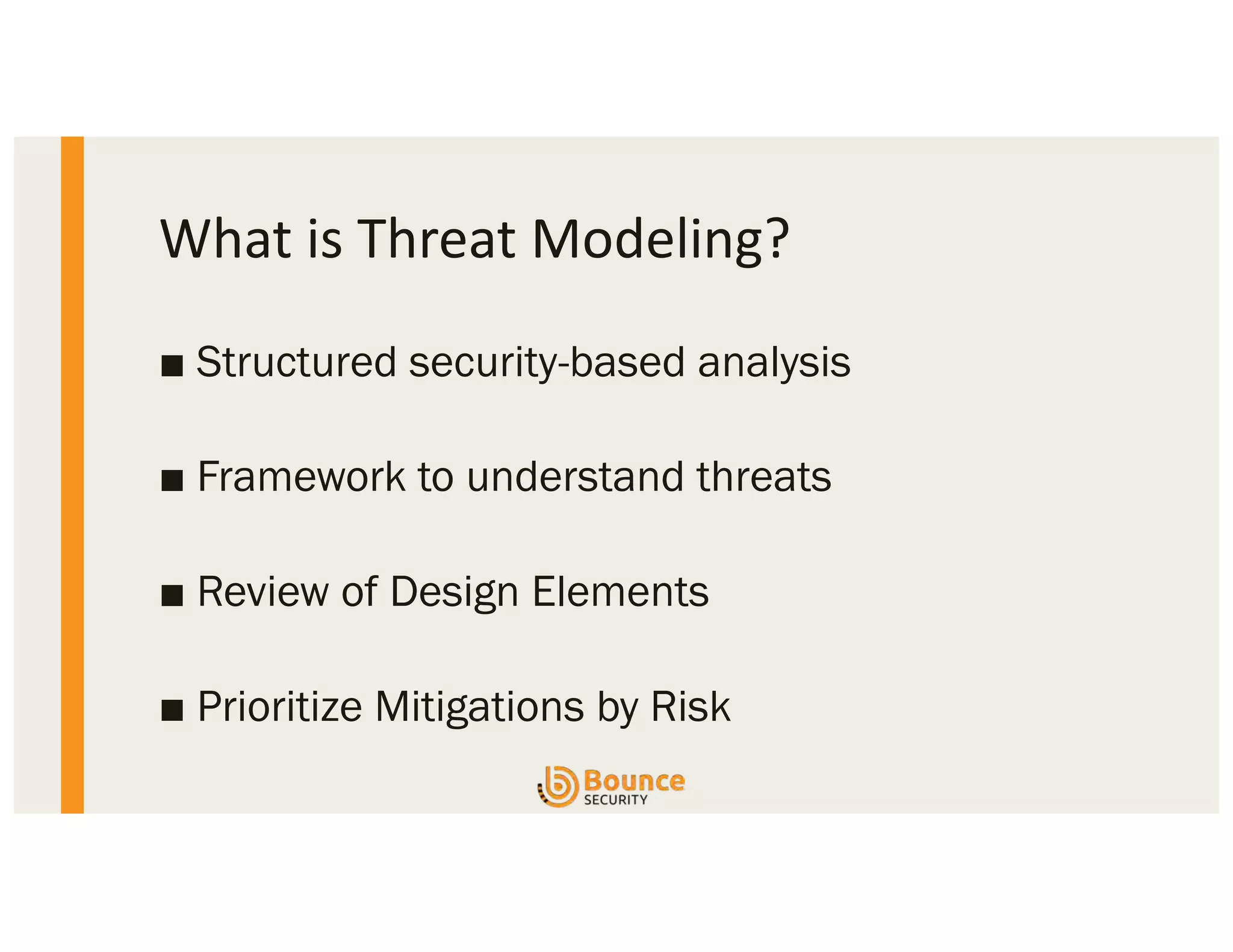 Synopsys Security Event Israel Presentation: Value Driven Threat ...