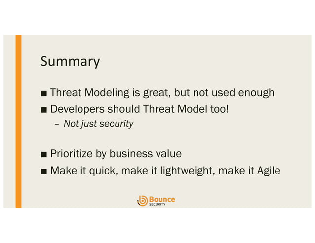 Synopsys Security Event Israel Presentation: Value Driven Threat ...