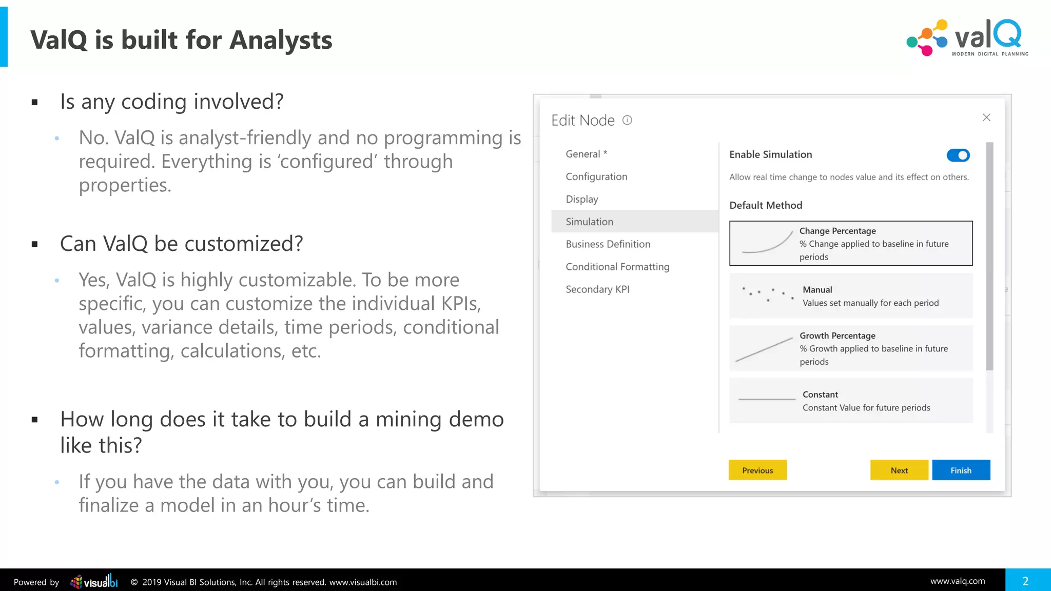 Value driver planning for mining using microsoft power bi webinar | PDF