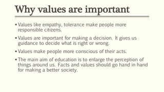 Value education | PPTX