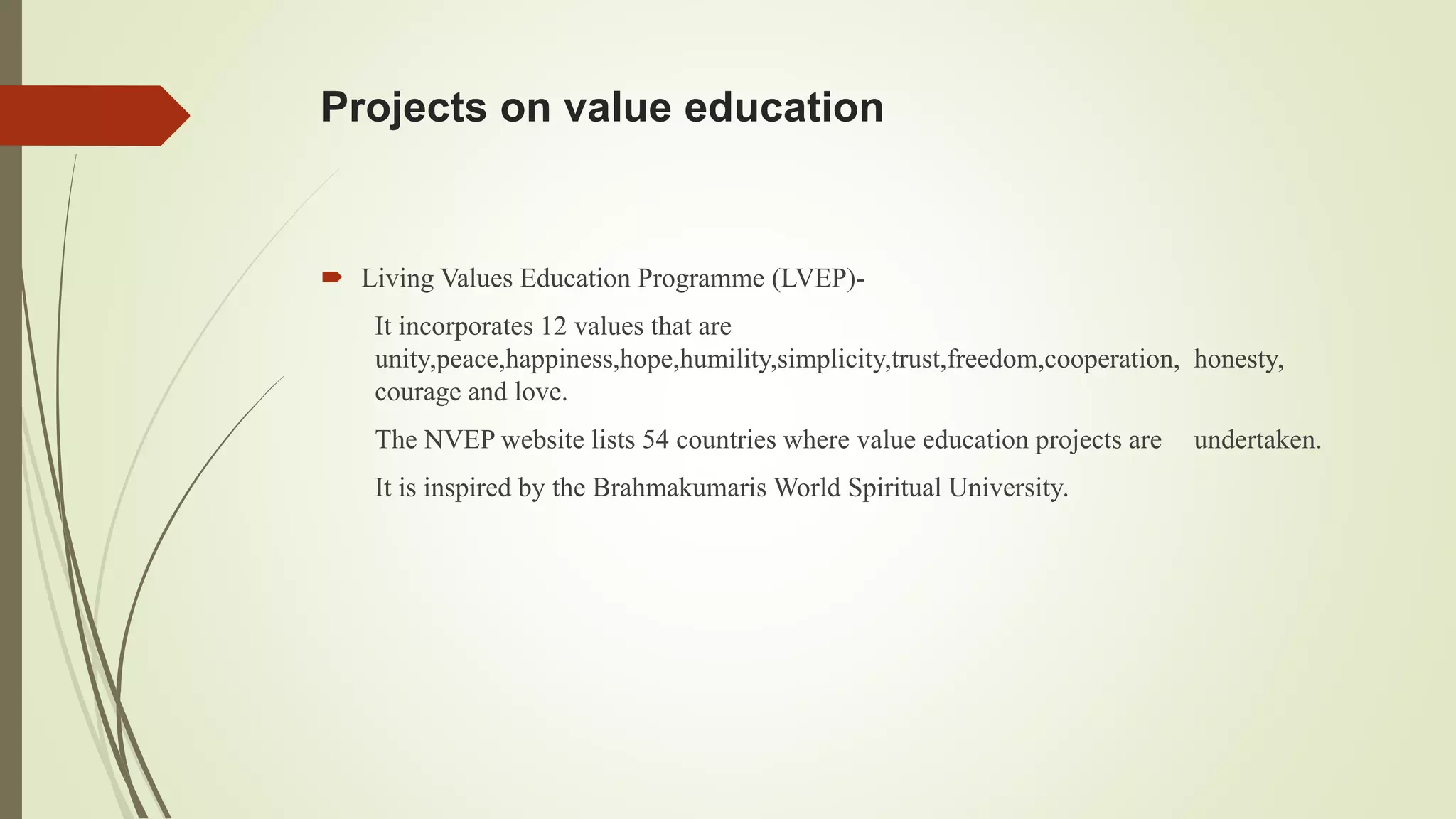 Value education | PPTX