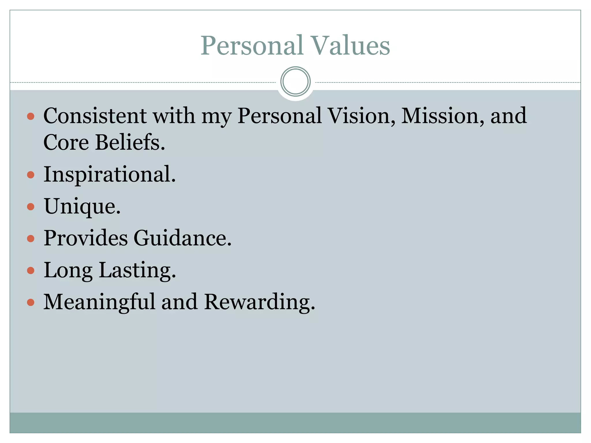 CLASSIFICATION OF VALUES | PPTX