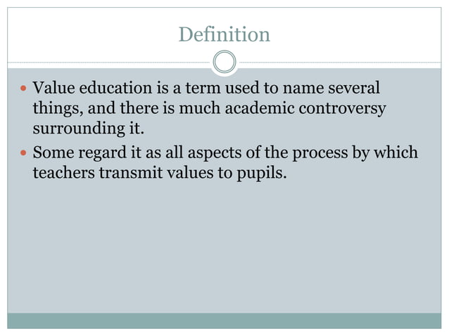 CLASSIFICATION OF VALUES | PPTX
