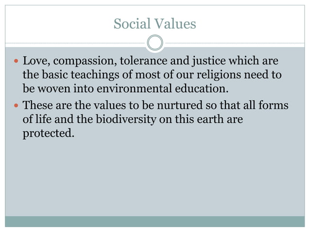 CLASSIFICATION OF VALUES | PPTX