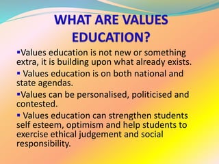 Value education | PPT