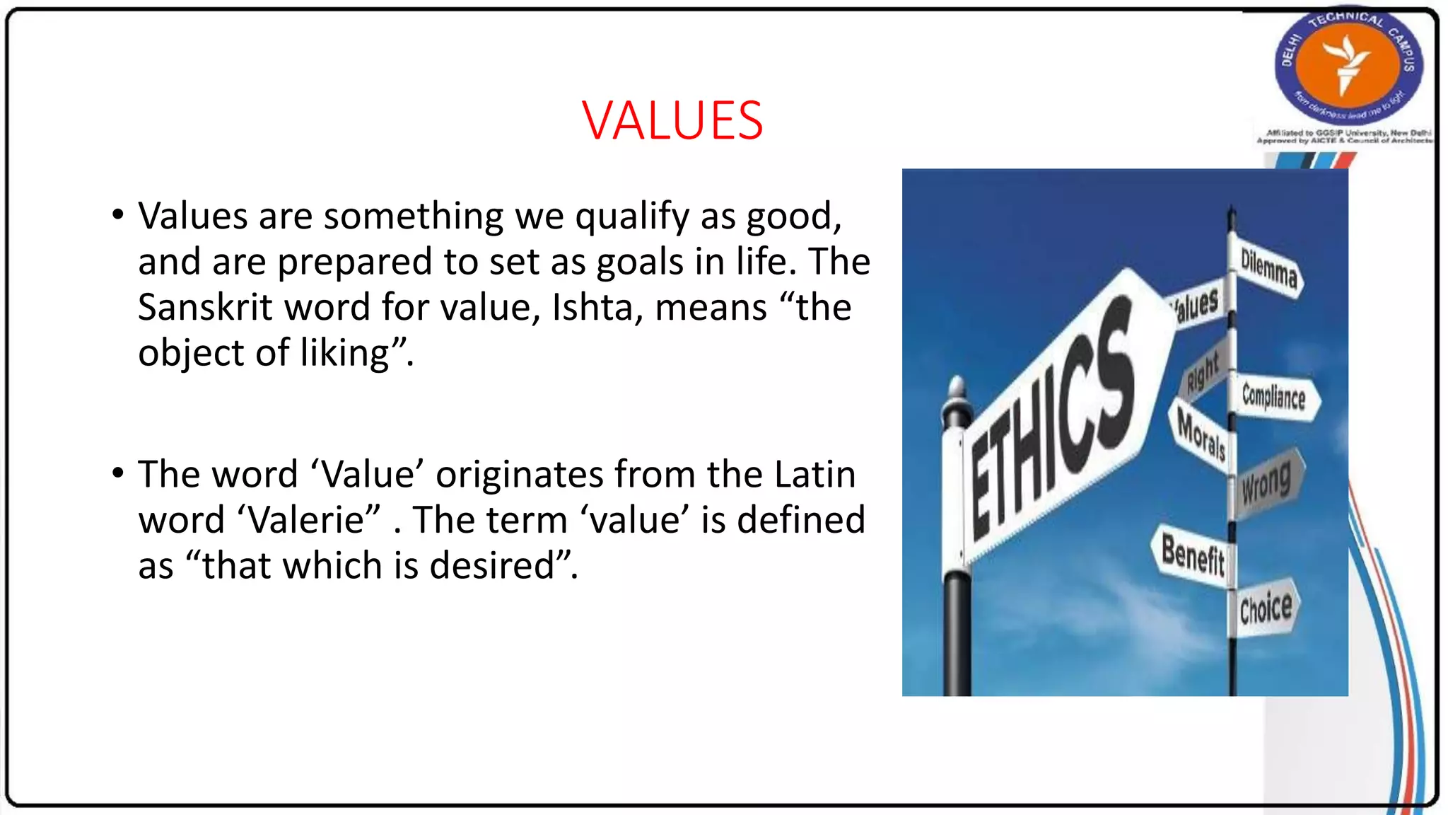 VALUE EDUCATION.ppt