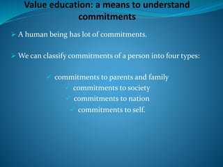 A FRAME WORK FOR VALUE EDUCATION IN SCHOOLS | PPT