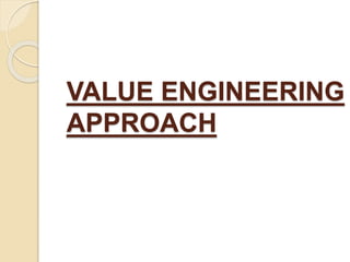 Value engineering | PPTX