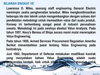 Rekayasa Nilai | PPTX