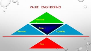 Value Engineering | PDF
