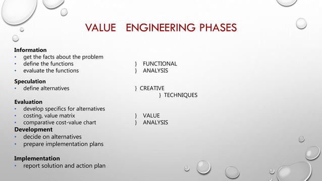 Value Engineering | PDF | Business | Business and Finance