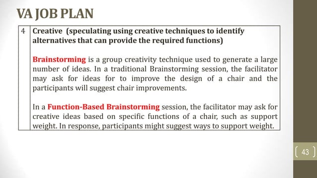 Value Engineering and value analysis with example | PPT