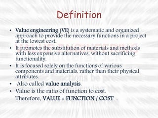 Value engineering _2_ | PPT