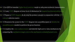 Value engineering and Analysis | PPTX
