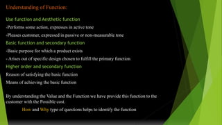 Value engineering and Analysis | PPTX