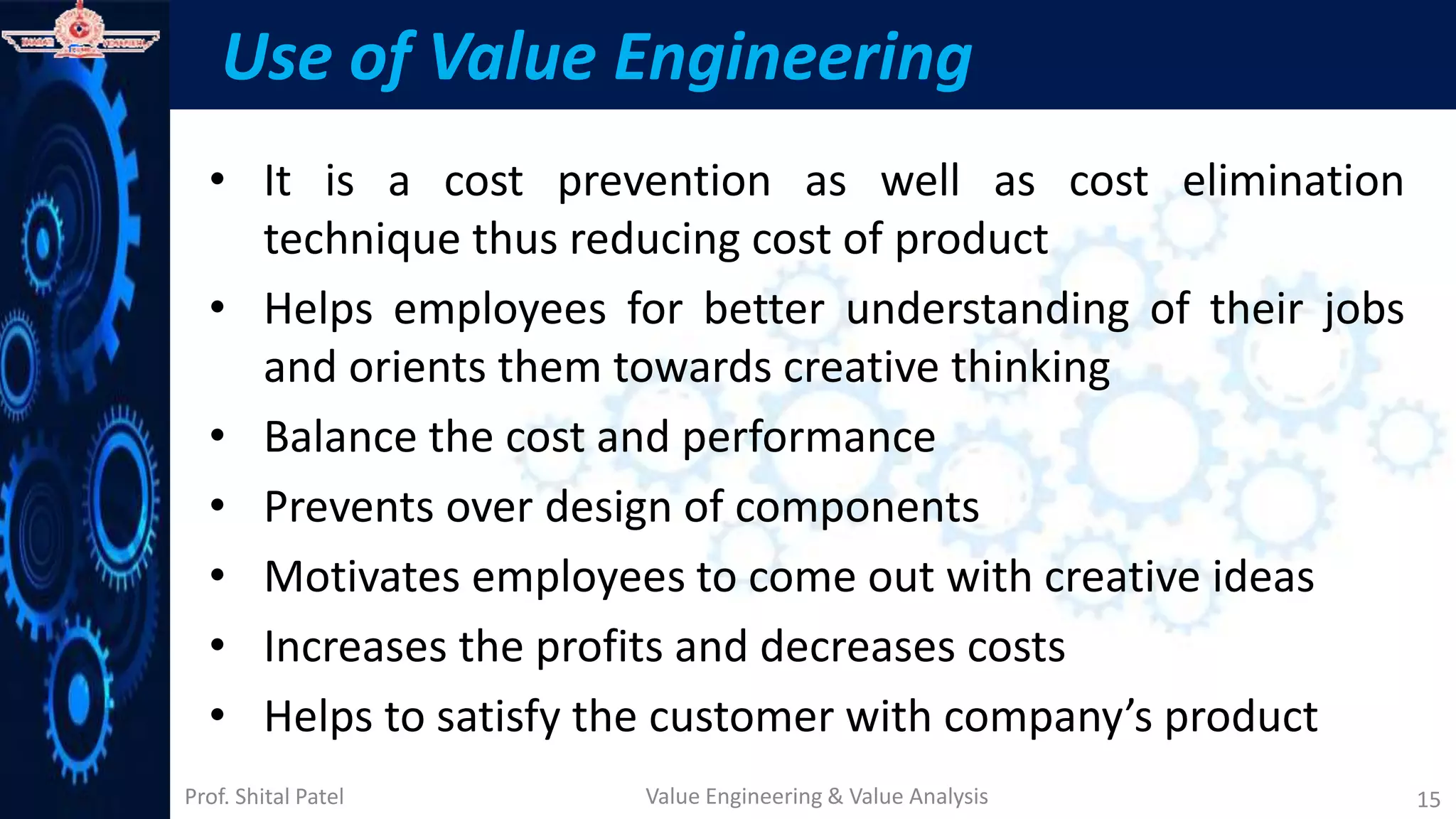 Value Engineering and Value Analysis.pptx