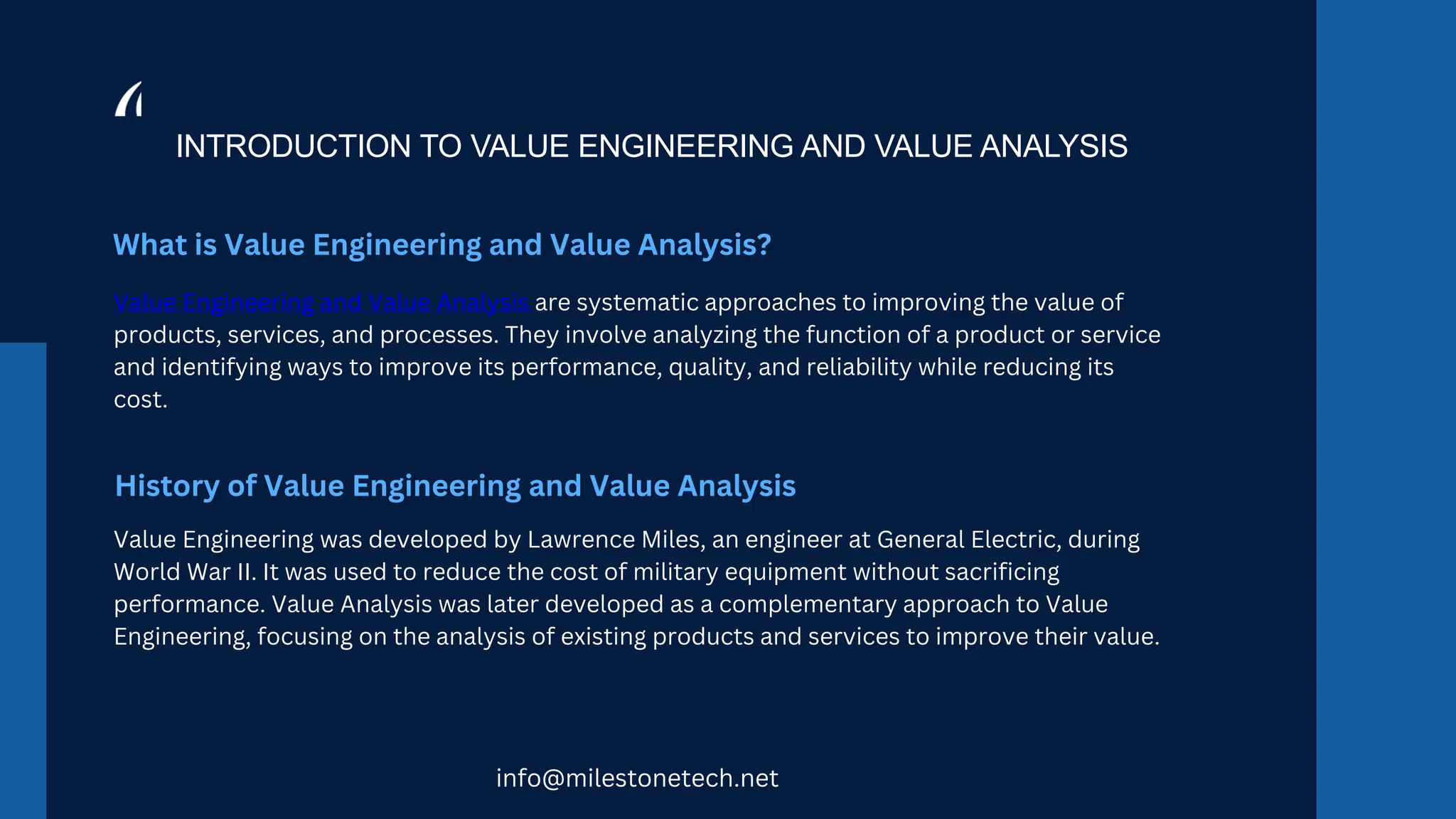 Value Engineering and Value Analysis Services.pptx