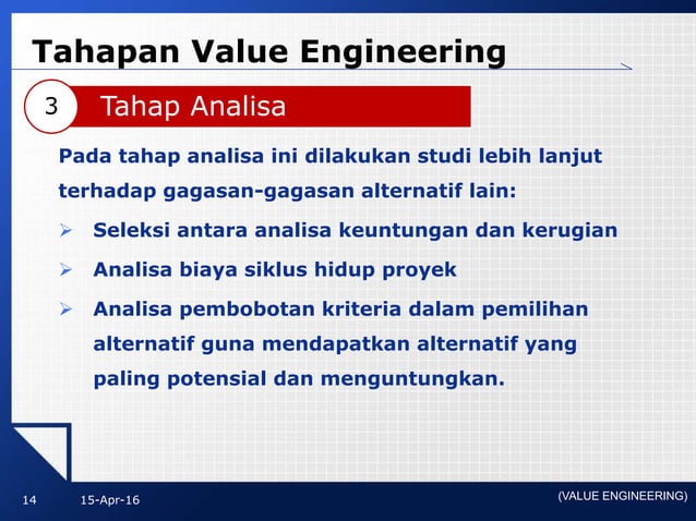 Value engineerinG | PPTX