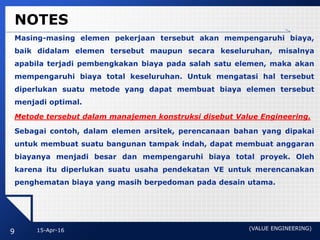 Value engineerinG | PPTX