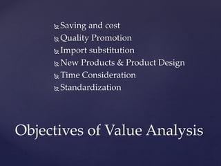Value engineering pom | PPTX