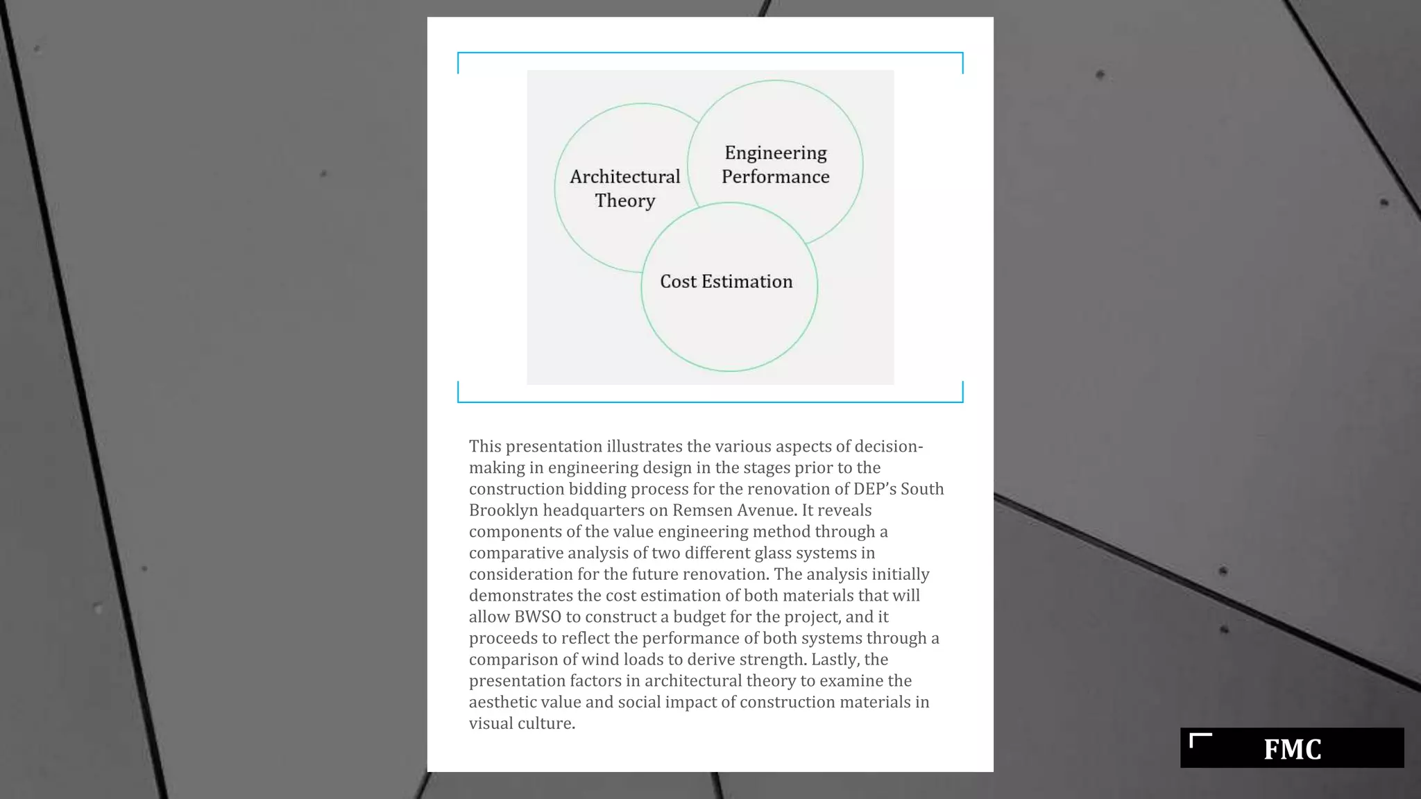 Value Engineering: An Intersection of Economics, Engineering Design ...
