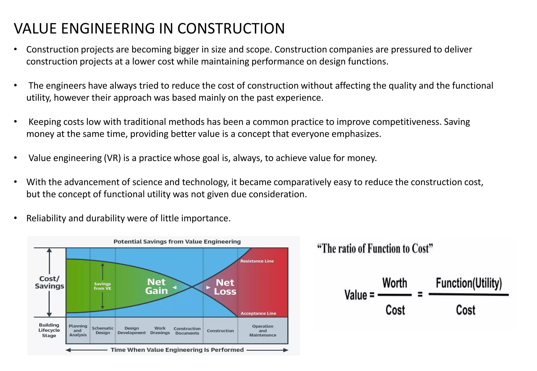VALUE ENGINNERING.pdf | Civil Engineering Industry | Industries