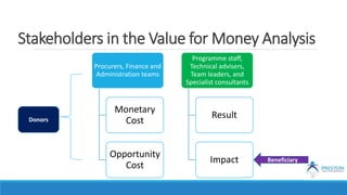 Value for money assessment | PPTX
