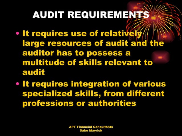 Value for money audit | PPT