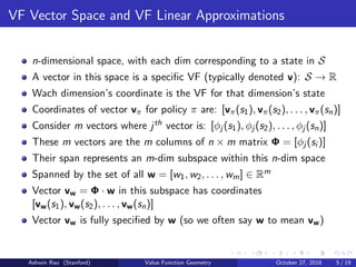 Value Function Geometry and Gradient TD | PDF