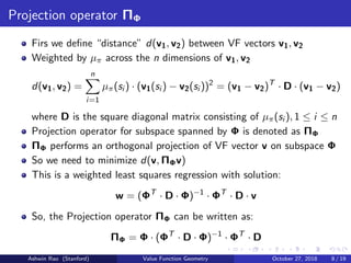 Value Function Geometry and Gradient TD | PDF