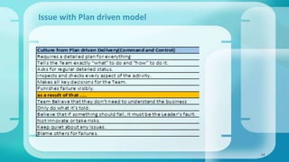 Cultural Transformation: Transitioning from Plan Driven to Value Driven ...