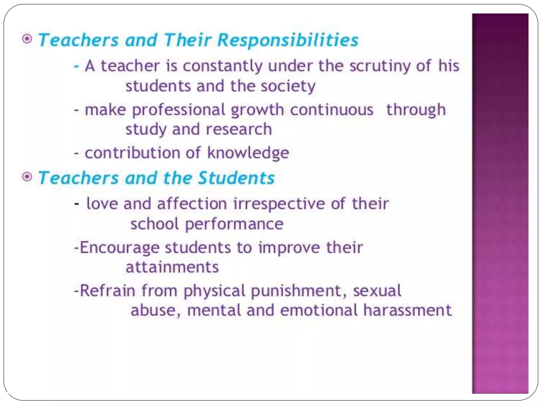 Value inculcation through teaching | PPTX