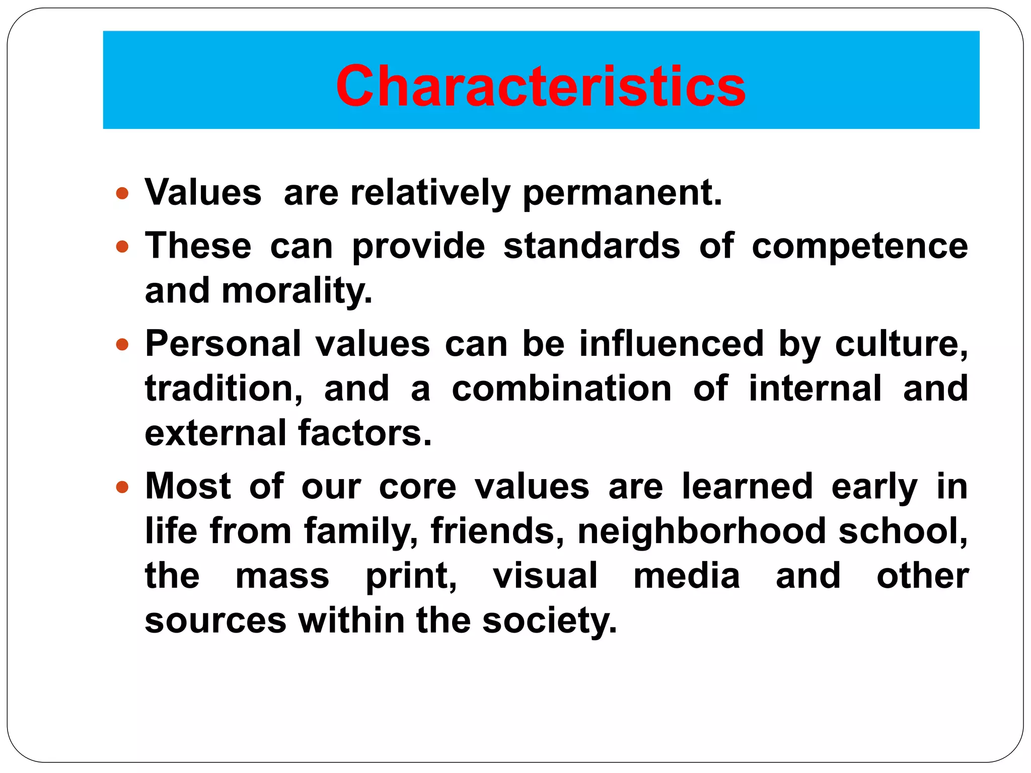 Value inculcation through teaching | PPTX