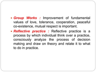 Value inculcation through teaching | PPTX