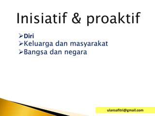 Value Inisiatif dan Proaktif | PDF
