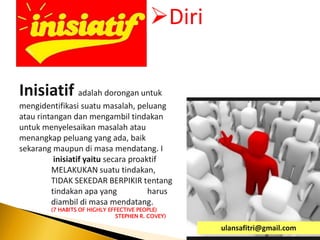 Value Inisiatif dan Proaktif | PDF