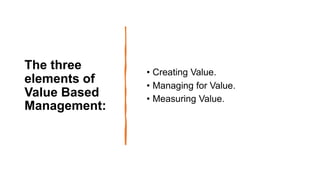 Value in management | PPTX